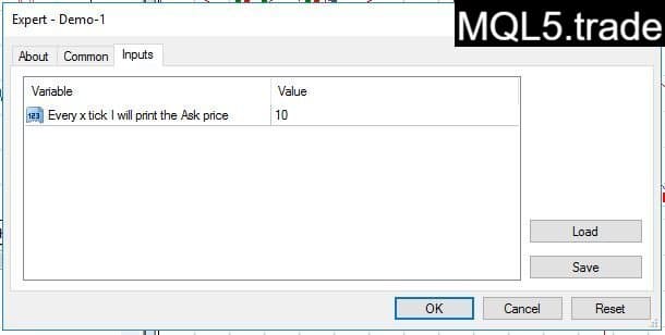 What Are And How To Use External Variables In Mql4 Mql 5 Trade